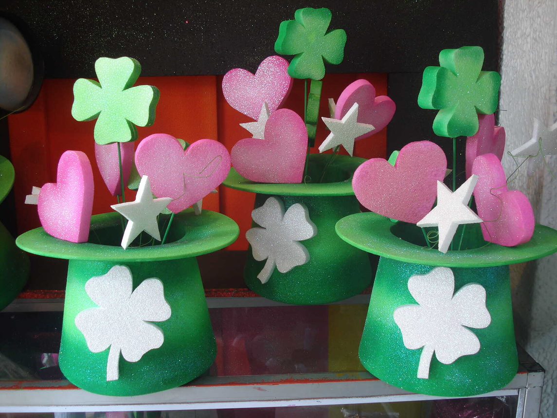 infantil-centros-de-mesa-decoracion-fiesta-tematica-san-patricks-day ...